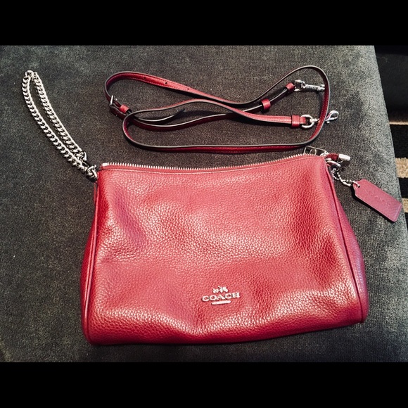 Coach | Bags | Coach Pebble Leather Carrie Crossbody | Poshmark